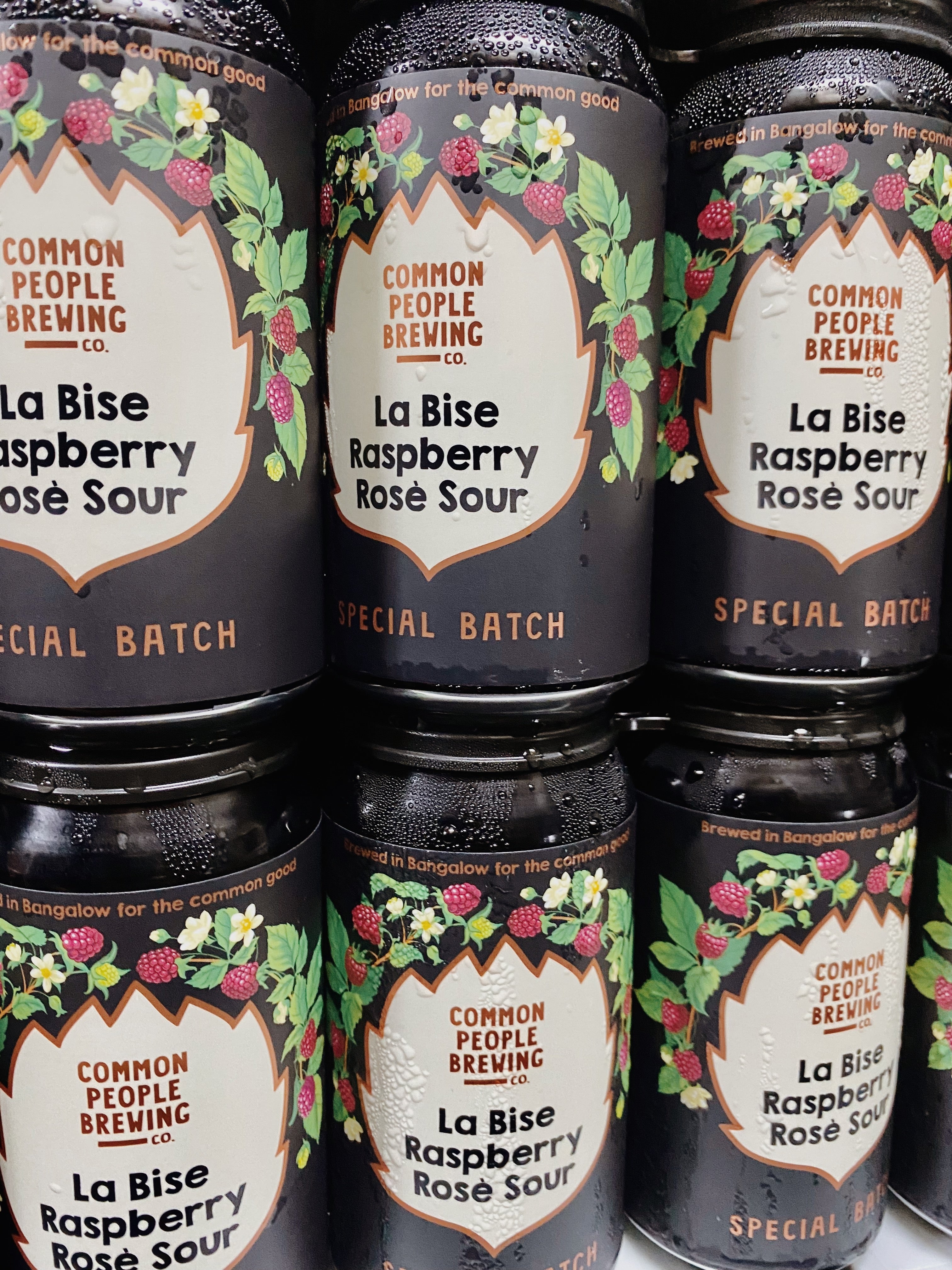 NEW BREW: La Bise Raspberry Rosé Sour 4.5% – Common People Brewing