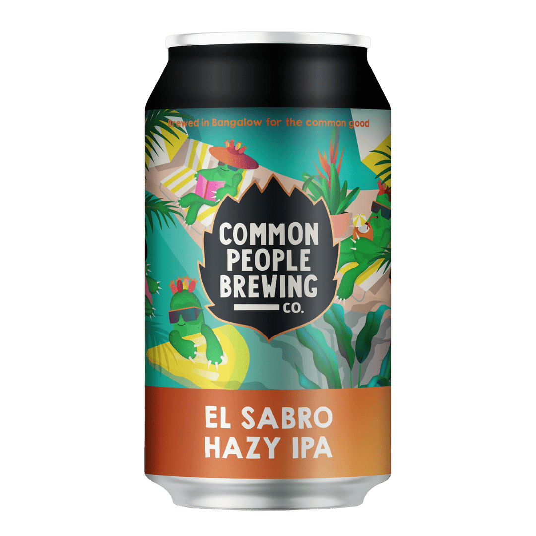 El Sabro Hazy IPA 375ml Can – Common People Brewing