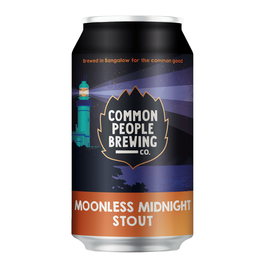 Moonless Midnight Stout 375ml Can – Common People Brewing